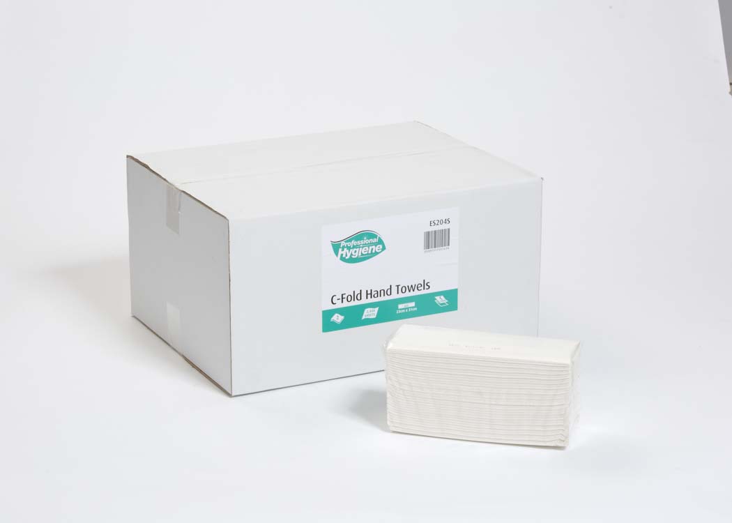 HYGIENE ROLL 2 PLY WHITE PURE CELLULOSE PAPER 10” - 40m x 25cm ...